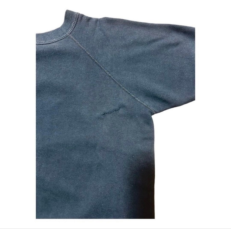 60s Color Flock 3 Stage Arch Print Short Sleeve Sweatshirt | eBay