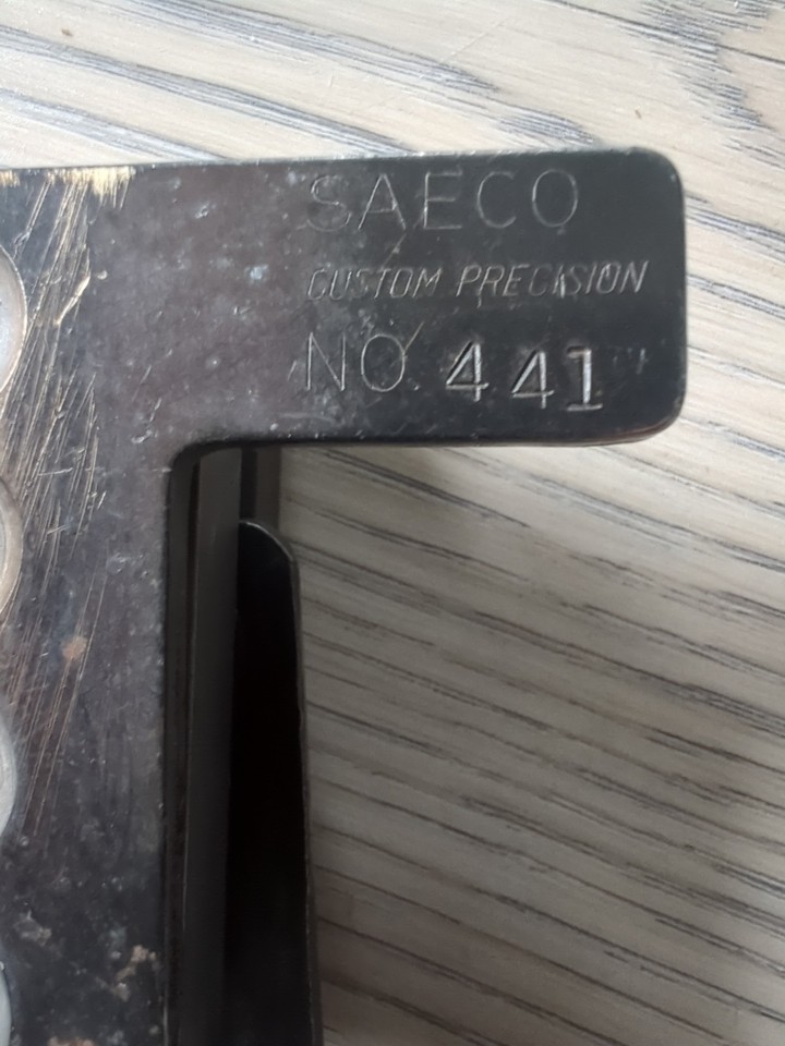 Saeco #441 4 Cavity Bullet Casting Mold w/ Handles 430dia. 240gr. 44 ...