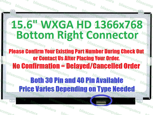 HP Pavilion TPN-C125 15.6" WXGA HD Laptop LCD LED 30 Pin Slim Screen | eBay