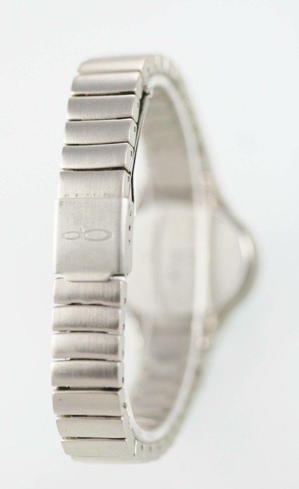 Ocean Pacific Womens Watch Stainless Steel Silver Water Res 50m Batt ...