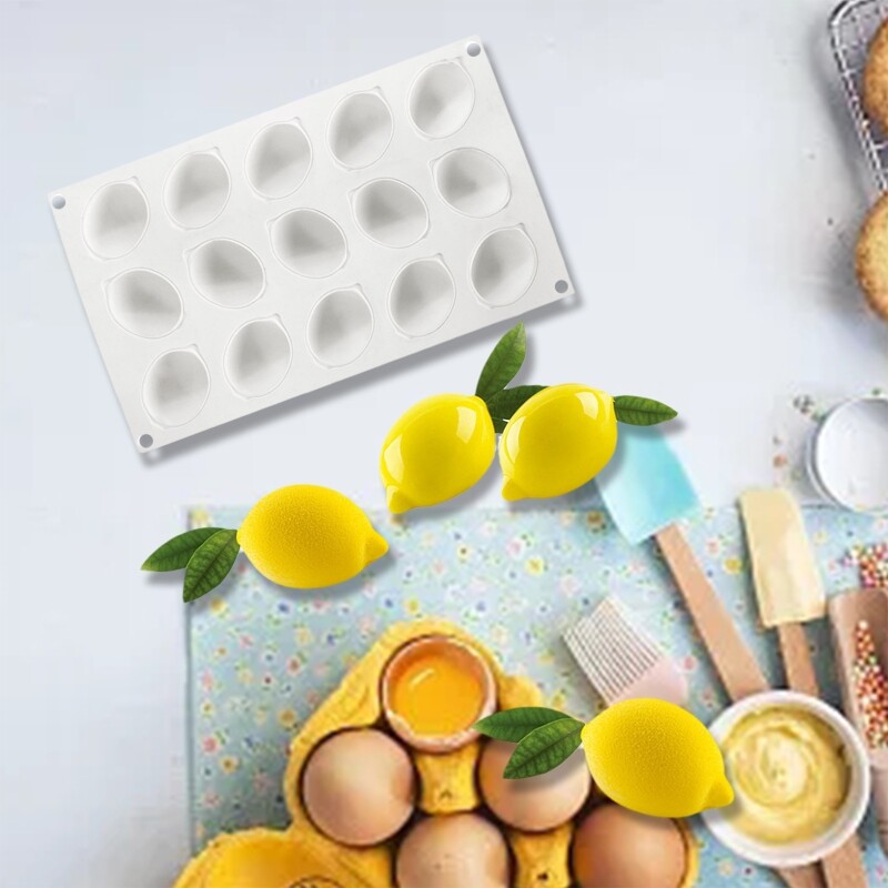 for Creative Lemon Soap Mold Chocolate Candy Molds Cake Chocolate ...