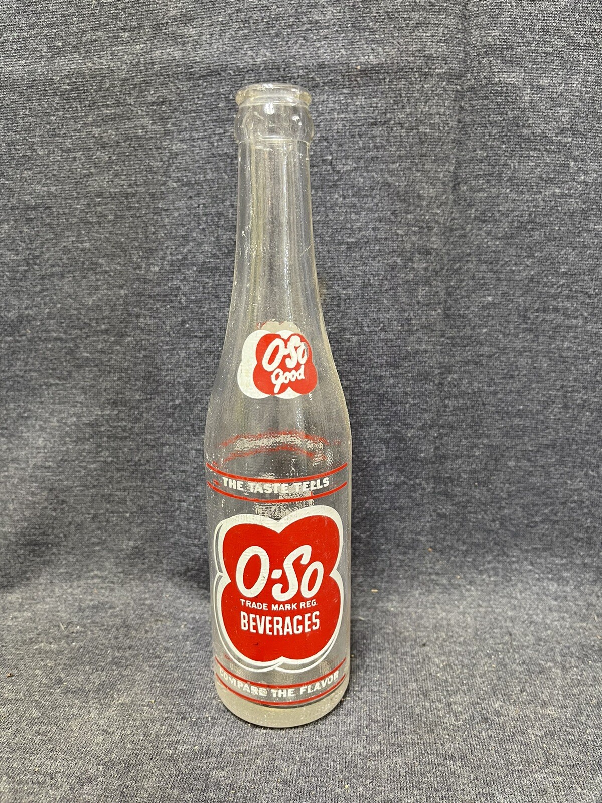 Soda Pop Glass Bottle