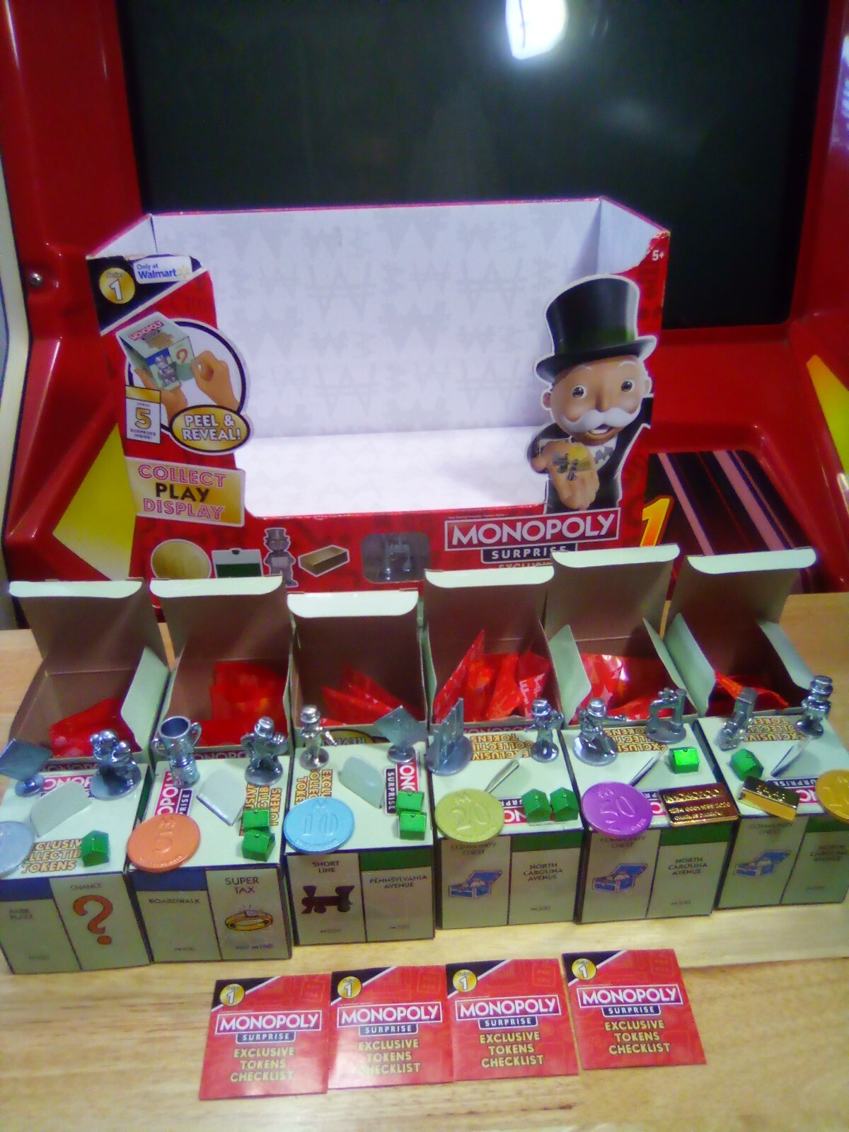 Monopoly Surprise Collectible Tokens Series 1 Complete Full setw ...