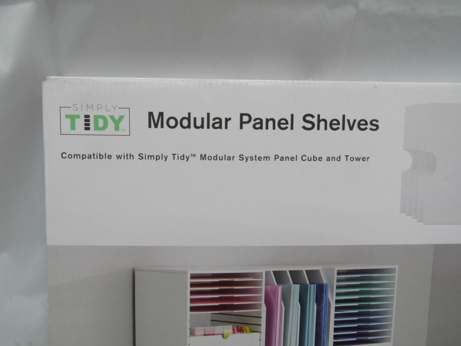 Simply Tidy Modular Panel Shelves 5 Pieces 15.3" .3" x 0.2" 624093 ...