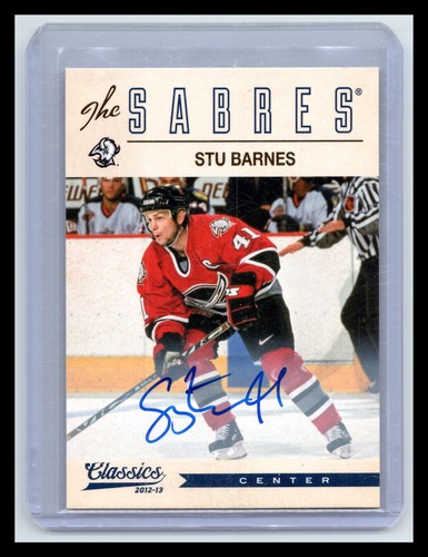 2012-13 Panini Classic Signatures Update #130 Stu Barnes Autographs | eBay