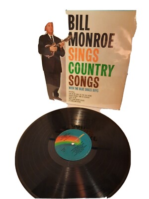 Bill Monroe Sings Country Songs - Vinyl LP (1973) | eBay
