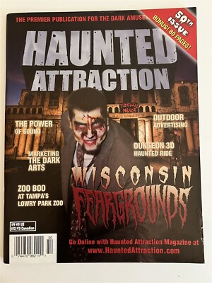 HAUNTED ATTRACTION #50 HAUNTED ATTRACTION/HOUSE HOW TO MAGAZINE | eBay