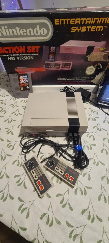 Nintendo Entertainment System NES Action Set Used Working Boxed See ...