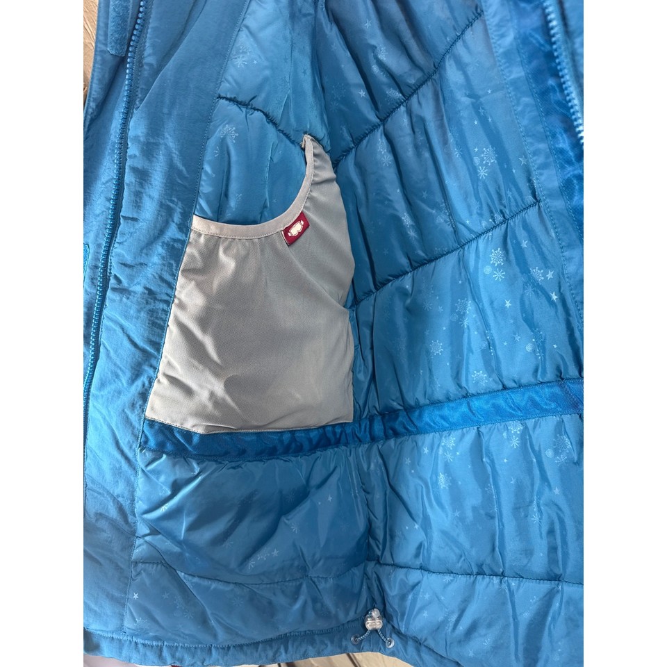 LL Bean Waterproof PrimaLoft Ski Jacket Marine Blue Women's Size Medium ...