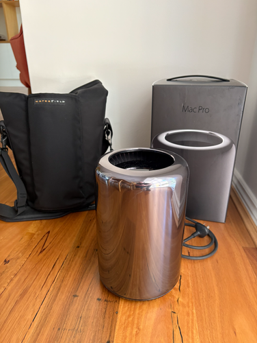 Apple Mac Pro (2013) – Iconic “Trash Can”– Original Box + Custom ...