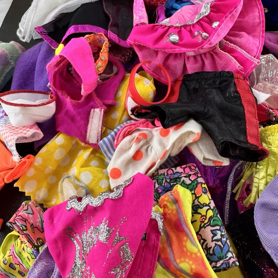 100+ Pieces Vintage 80s/90s Barbie Clothes Ken Skipper Stacie | eBay