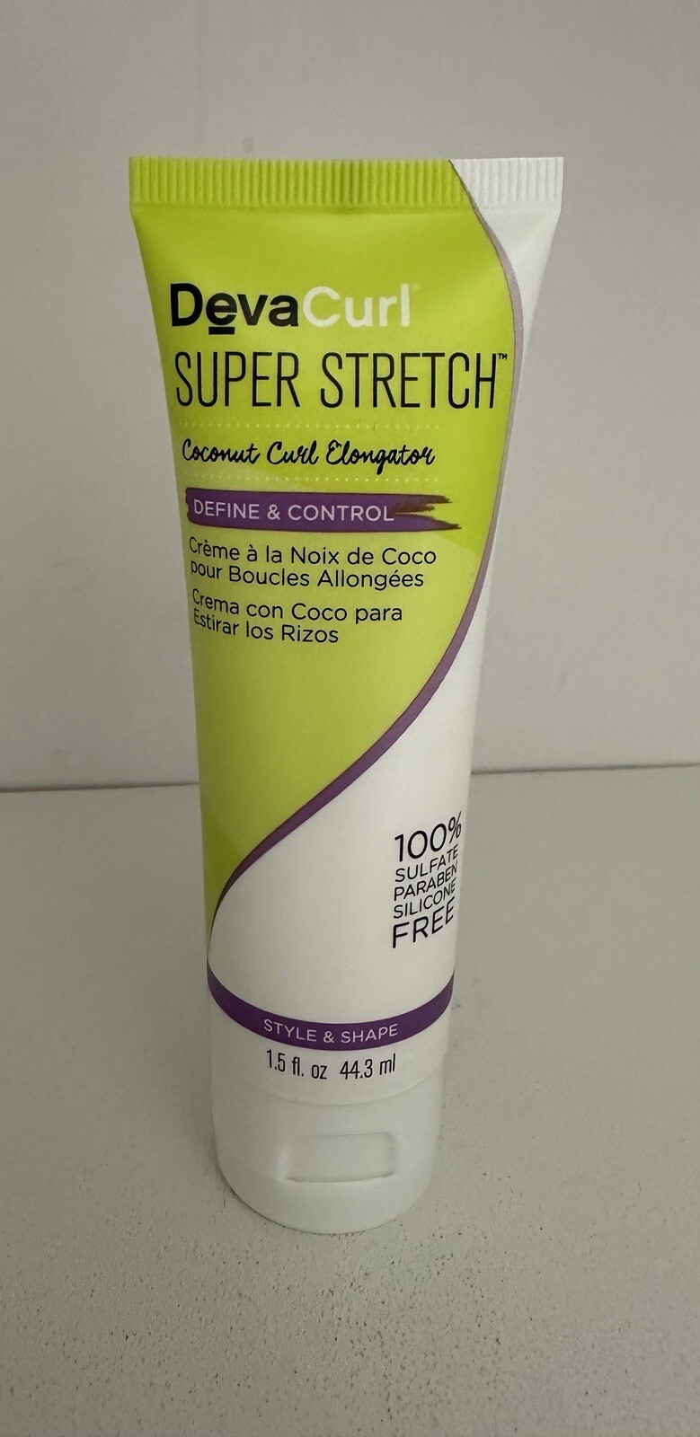 DevaCurl Super Stretch Coconut Curl Elongator Define & Control 1.5 oz ...
