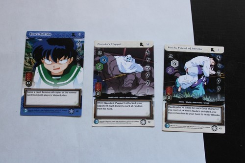 InuYasha TCG Lot - Hachi, Friend of Miroku - Naraku's Puppet - Don't ...