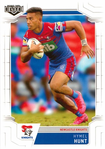 2020 NEWCASTLE KNIGHTS NRL Card HYMEL HUNT Elite | eBay