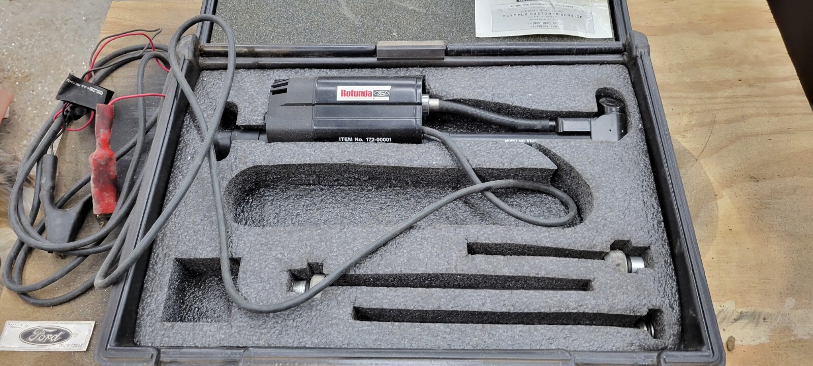 Antique Ford Rutunda Borescope. 12 Volt Works great | eBay