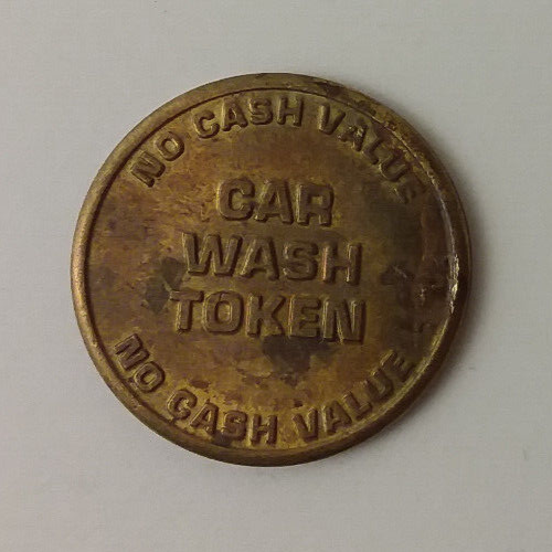 Car Wash Coin Token 25mm | eBay