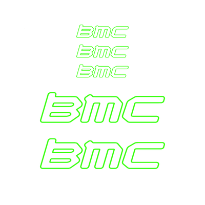 STAR SAM® FRAME STICKERS BMC STICKER FRAME DECALS BIKE STICKER KIT | eBay