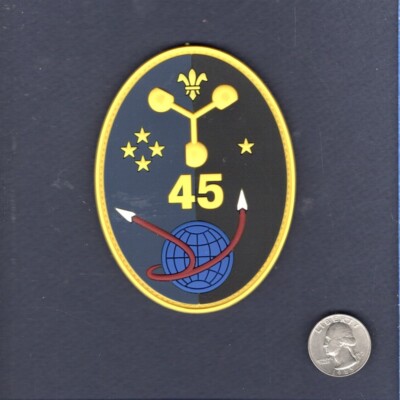 Original 45th WEATHER SQUADRON USSF Space Force Uniform PVC Patch + V | eBay