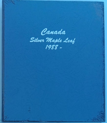 NEW Dansco 1988- Canadian Canada Silver Maple Leaf Leaves 7215 Coin ...