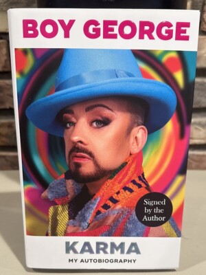 BOY GEORGE Signed 1st Edition UK Autobiography Book Culture Club | eBay