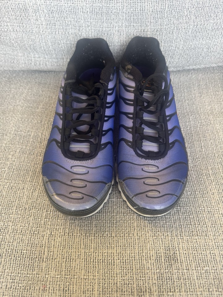 Nike Air Max Plus Tn OG Black Purple Total Orange Mens Size 6 Shoes ...