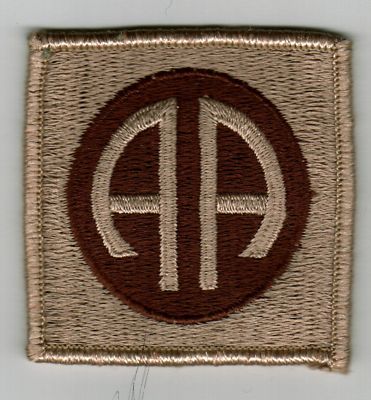 82nd AIRBORNE DIVISION DESERT TAN PATCH | eBay