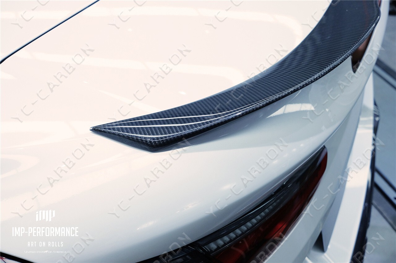 iMP Carbon Ver.2 Rear Spoiler Wing for 19-21 BMW 8 SERIES G14 ...