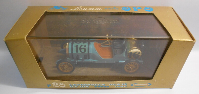 Brumm 1/43 Scale Metal Model - R20 LOCOMOBILE OLD16 HP100 CORSA 1906 | eBay