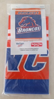 Boise State Broncos Banner Yard Flag Vertical 27X37 | eBay