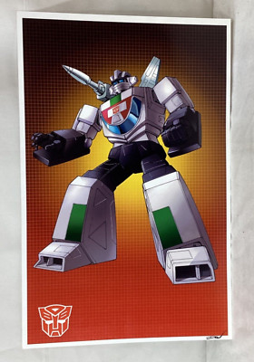 G1 Transformers Autobot Wheeljack Poster 11x17 Picture Grid Box Art ...