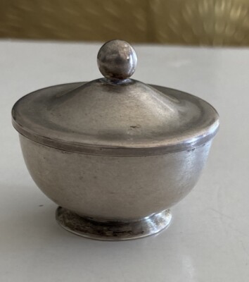 Salt Cellars - Sterling Silver Lids