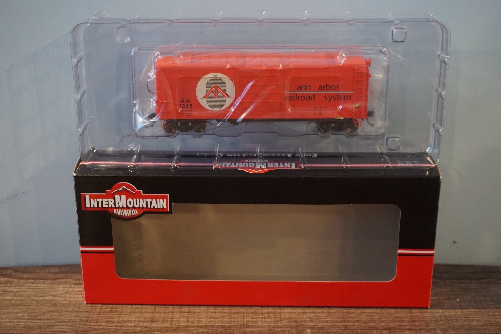 InterMountain 45477-05 HO Scale Ann Arbor Ferry In Fog 40' PS-1 Box Car ...