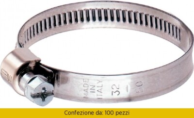 Fascette per Tubi 20 / 32 Pezzi 100 Norma Italia FA32 | eBay