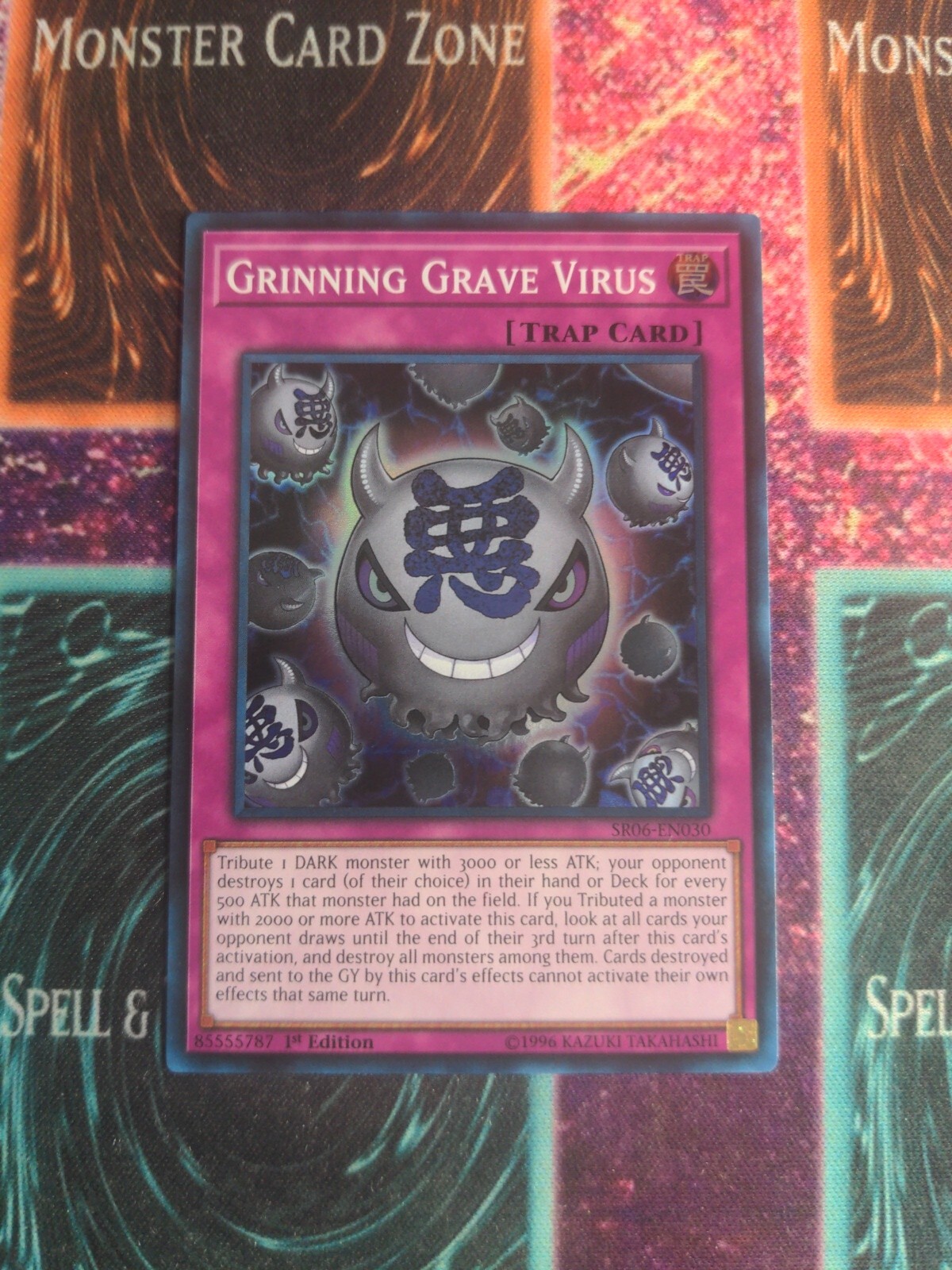Yu-Gi-Oh! TCG Grinning Grave Virus Structure Deck: Lair of Darkness ...