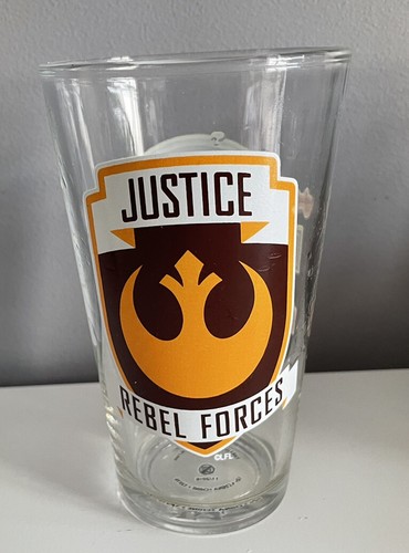 Star Wars The Force Awakens Rebel Forces X-Wing 16 oz Pint Beer Glass ...