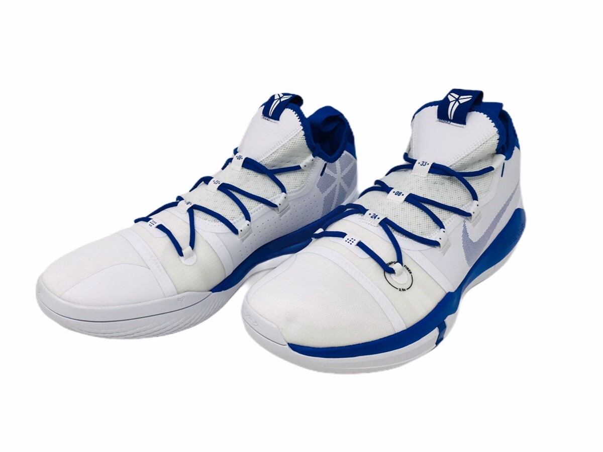 Nike Kobe AD Exodus TB Mens Size 16.5 White Blue Lakers Bryant Mamba ...