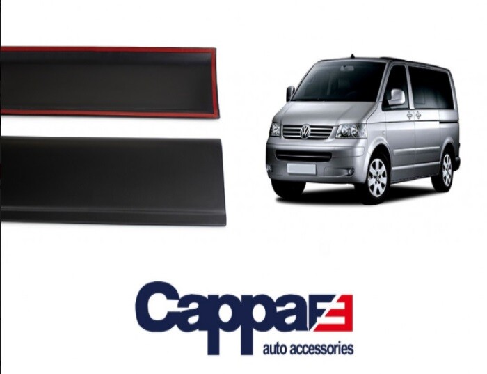 Wing Wheel Arch Trim Set L&R BLACK MATT SWB FOR VW Transporter T5-T5.1 ...