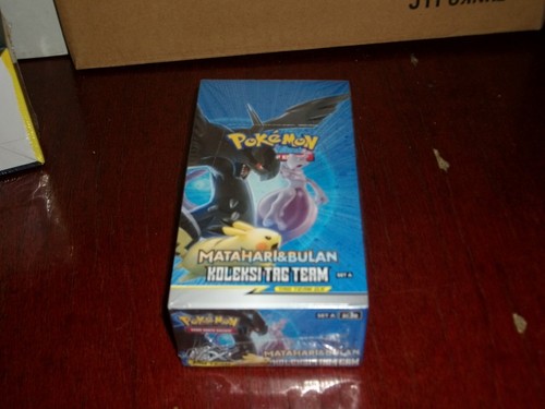 Pokemon TCG: Sun & Moon- AS3a-I Tag Team GX Set A, Booster Box x1 | eBay