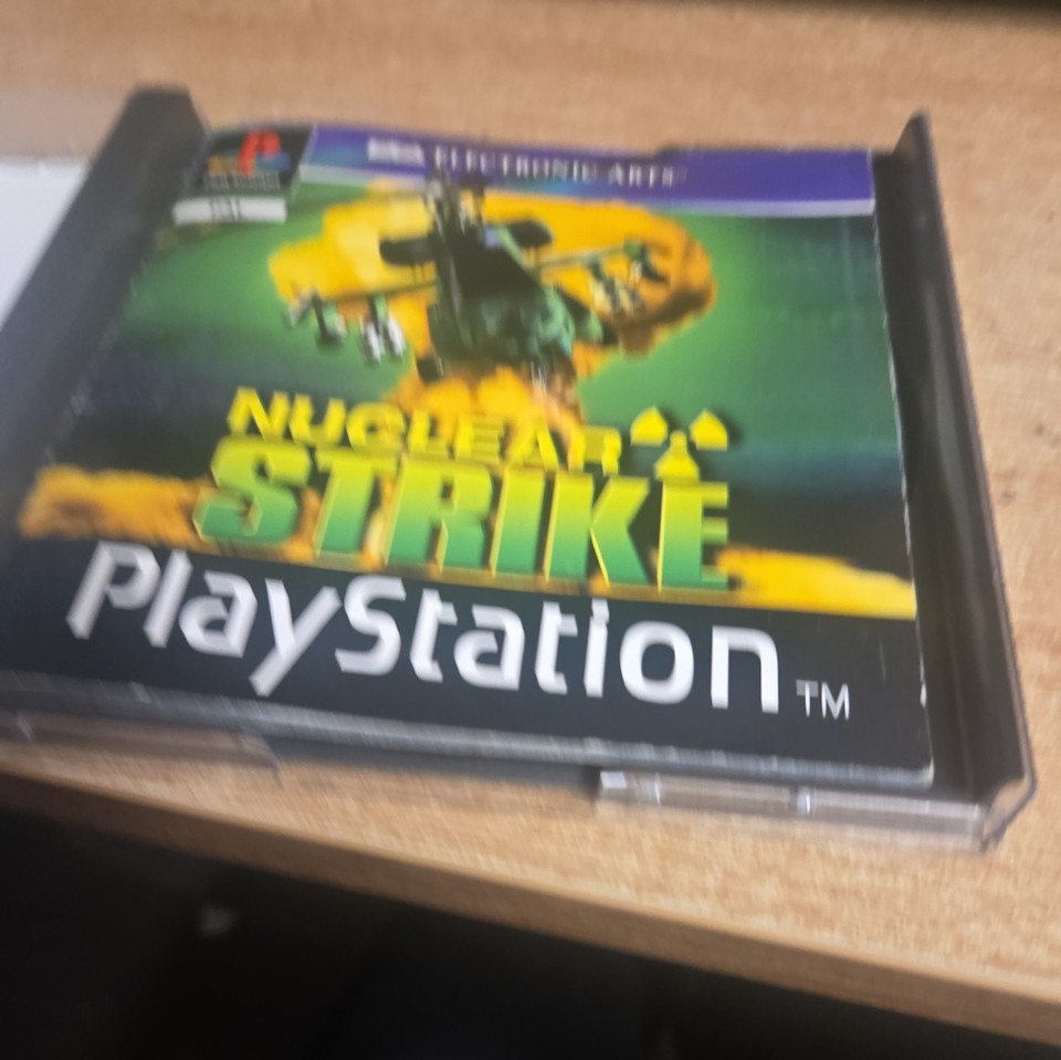 Nuclear Strike PS1 PlayStation 1 Video Game Military Action | eBay UK