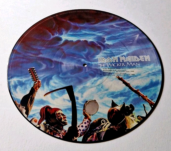 IRON MAIDEN~~THE WICKER MAN~~2000~~12" PICTURE DISC~~EMI RECORDS | eBay UK