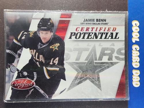 2010-11 Panini Certified Potential Red Jamie Benn /250 Dallas Stars #14 ...