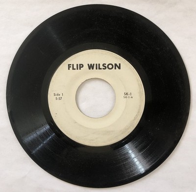 FLIP WILSON - GENERIC WHITE LABEL COMEDY 45 RPM 7" VINYL SK-1 RECORD | eBay