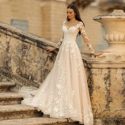Hochzeitskleid Mit Langen ärmeln