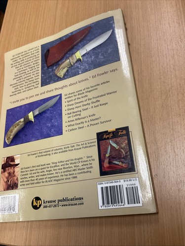 ED FOWLER'S KNIFE TALK II: THE HIGH PERFORMANCE BLADE 9780873495646| eBay