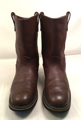 Fin & Feather Wellington Men's Size 9 E Brown Leather EVA-TECH Boots | eBay