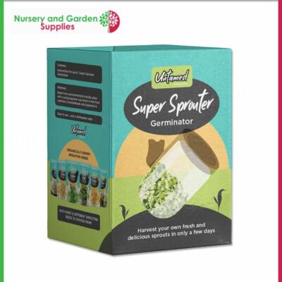 Super Sprouter Germinator COMBO - with ALFALFA SEEDS - grow your own ...
