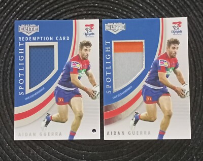 2019 NRL ELITE SPOTLIGHT JERSEY PATCH - SL/SLJ 4/8 AIDAN GUERRA ...