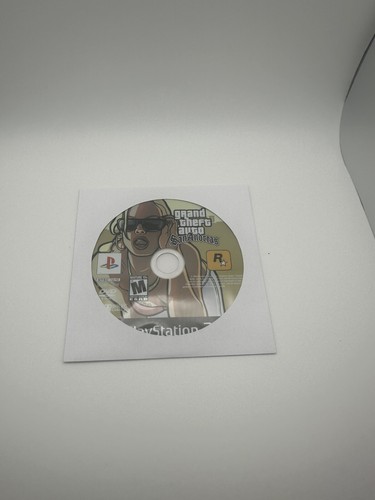 Grand Theft Auto San Andreas PS2 PlayStation 2 Game Disc Only Mature | eBay