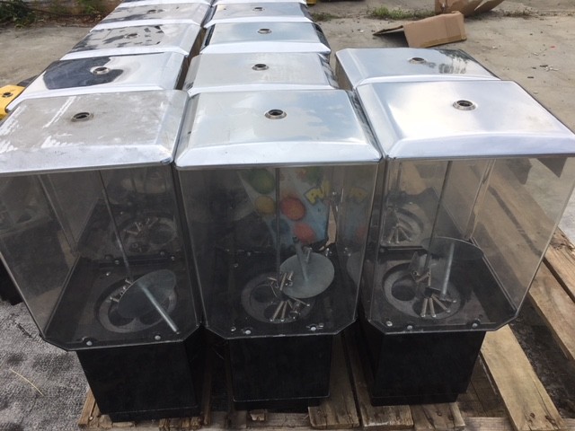 RARE Big Case Northwestern Super Mega 60 Vending Machine Gumball Candy ...