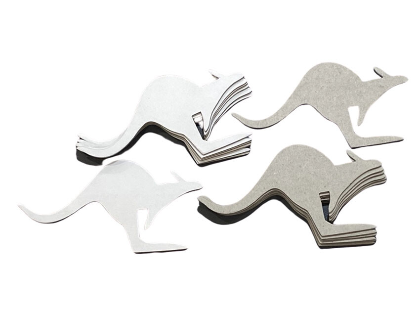 Cardboard shapes small kangaroo. | eBay